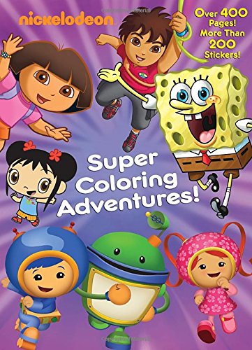 Buy Super Coloring Adventures! (Nick Jr.) (Super Jumbo Coloring Book ...