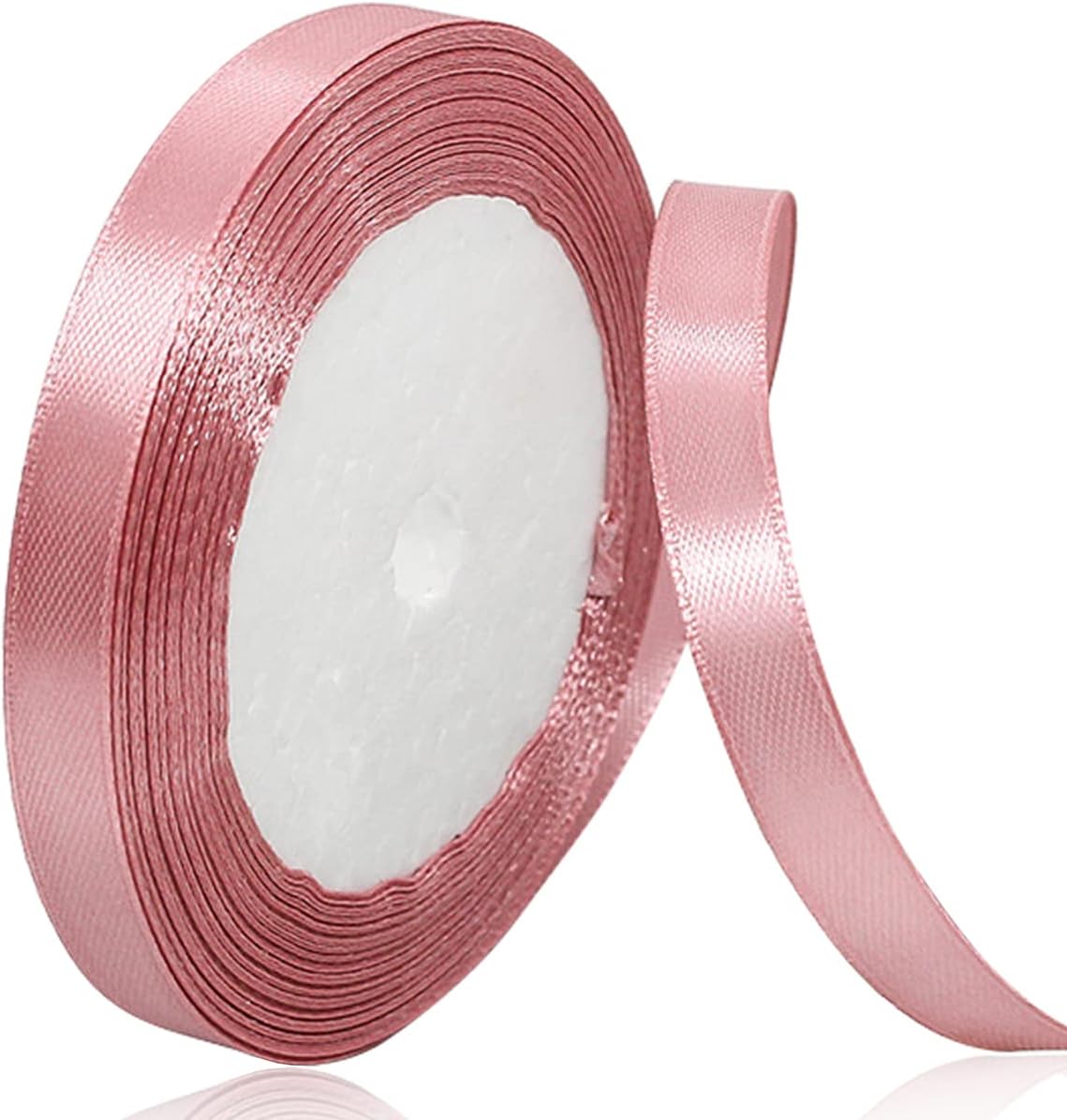 tenn well Ruban Rose, 40 mm x 45 Mètres Chiffon Ruban Rose Large pour ...