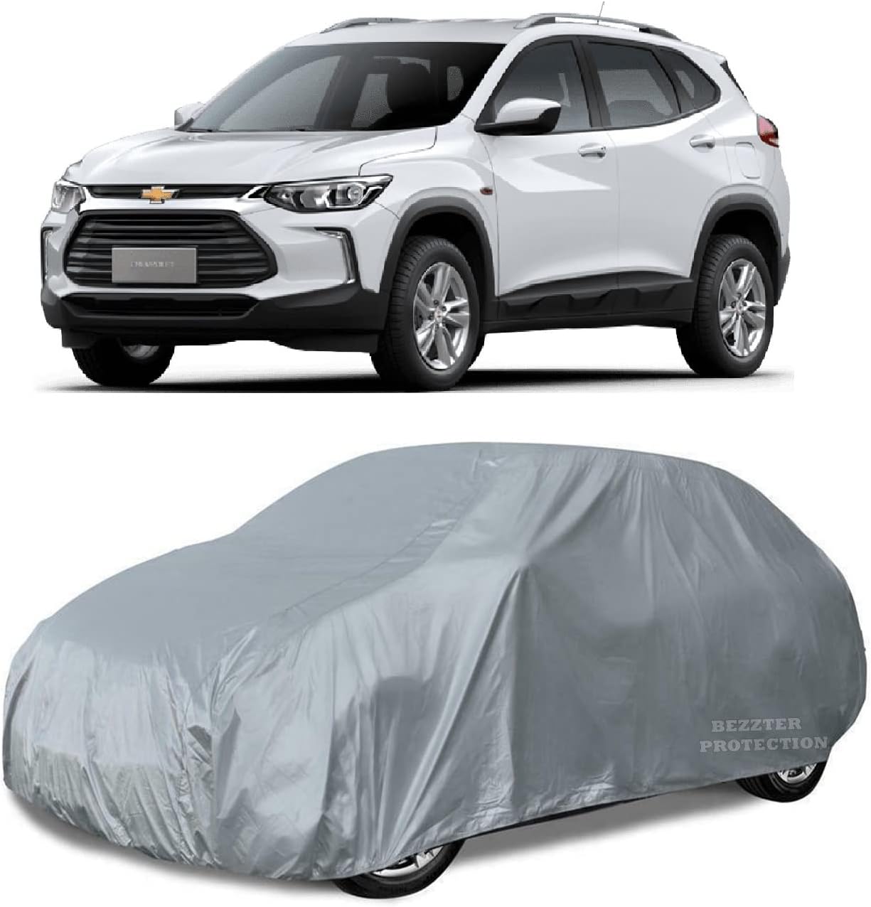 Capa cobrir carro Tracker 100% Impermeável Proteção Total Bezzter ...