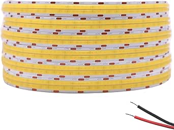 Amazon.com: SuperlightingLED Ultra Bright COB LED Strip Light Dual Row ...