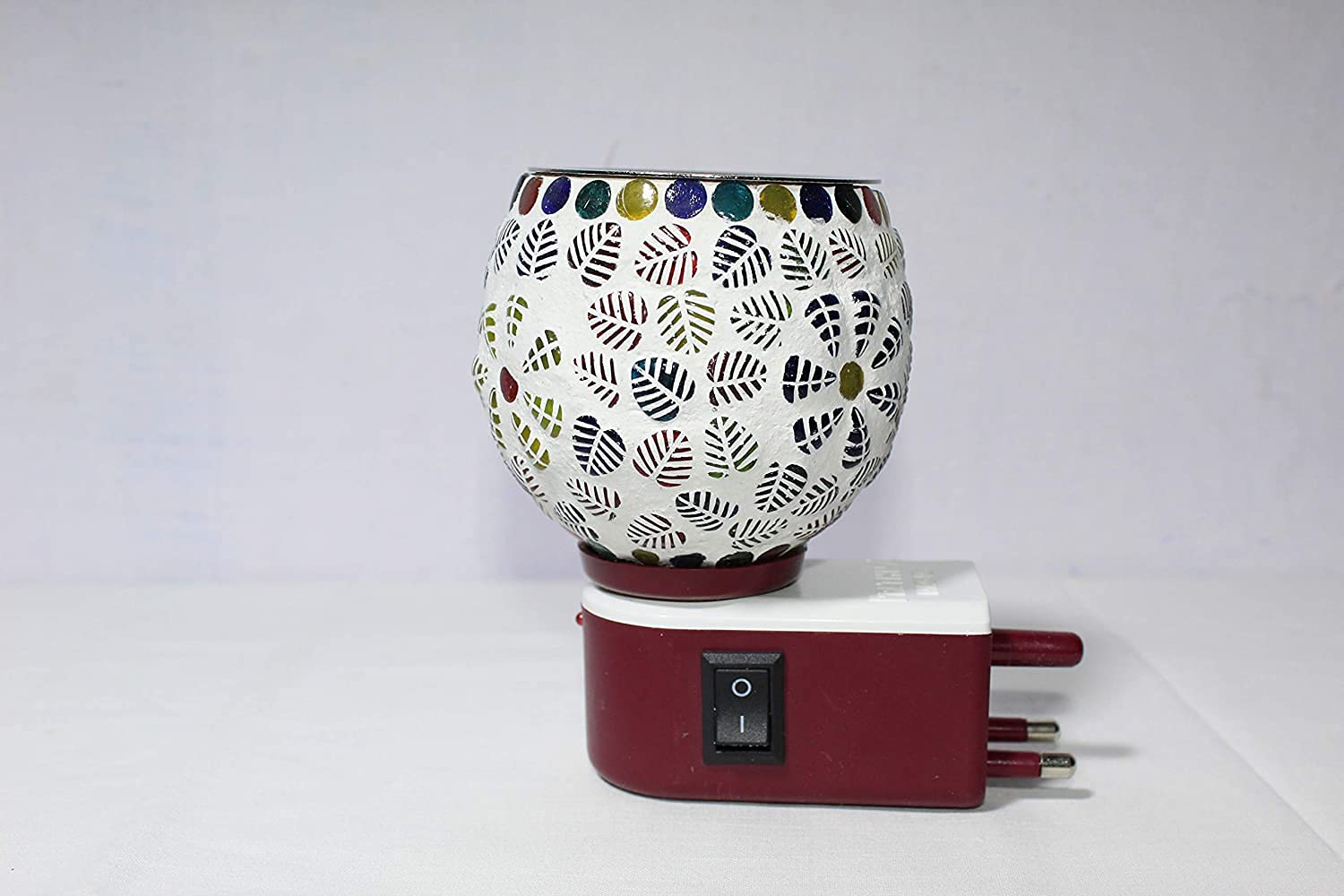 JIGNEE Kapoor DANI, Electric Kapoor Dani Stand for Dhup Incense Burner ...