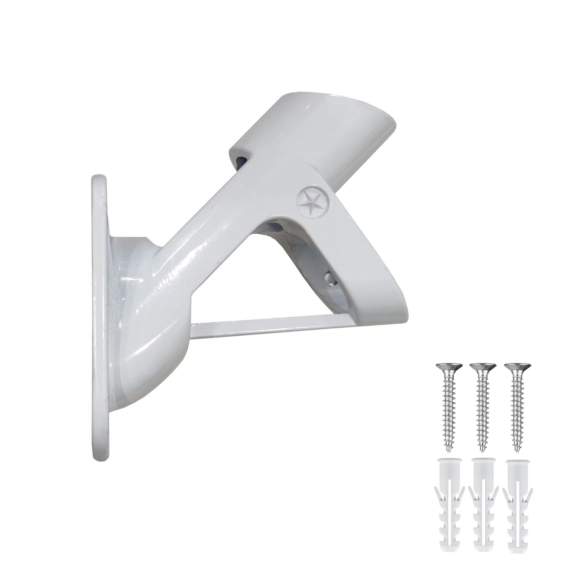 Snapklik.com : Aluminum Wall Mount Flag Pole Bracket House Flag Holder ...