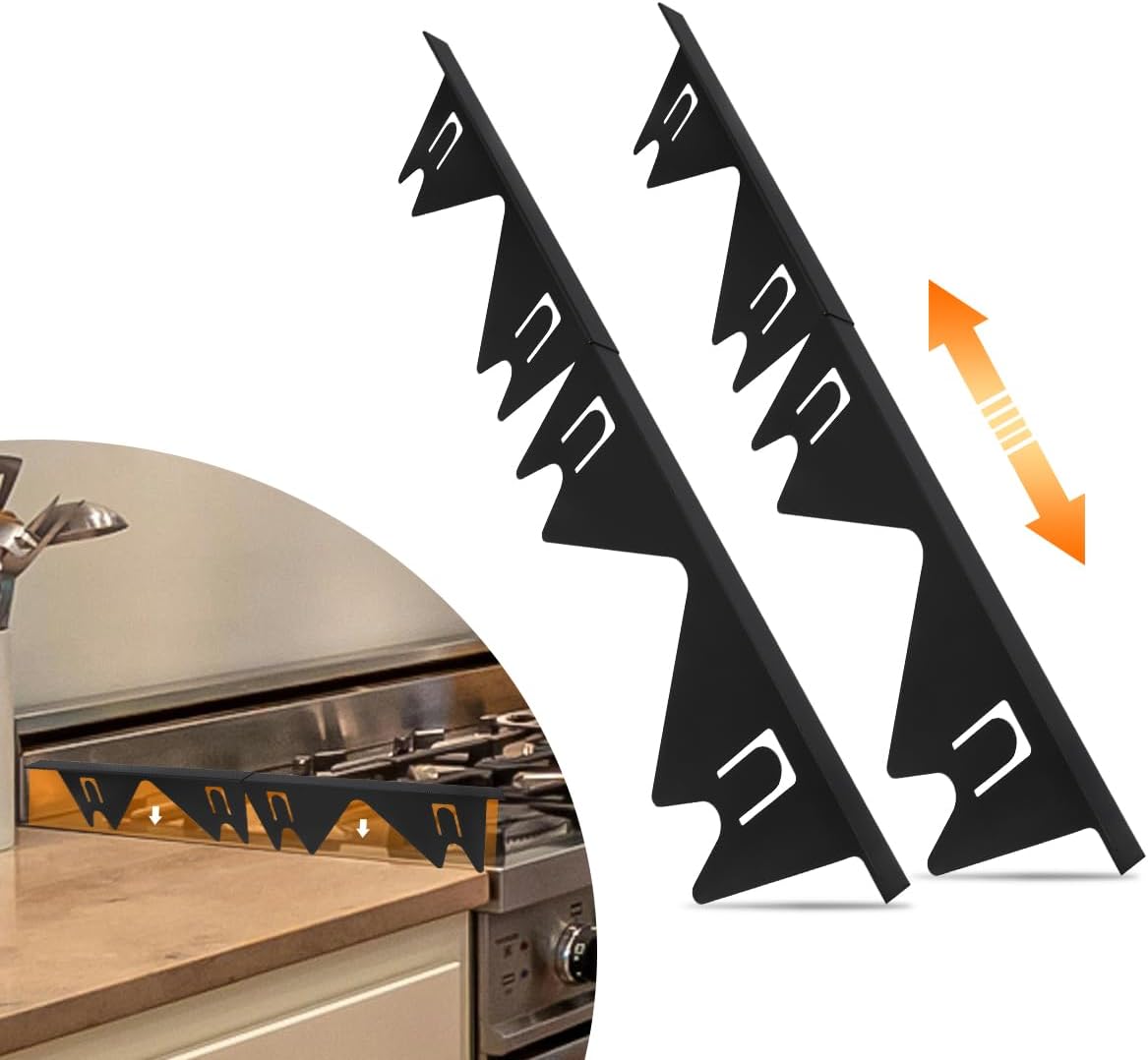 Amazon.com: Stove Gap Covers - 2 Pack Stainless Steel Oven Counter Gap ...