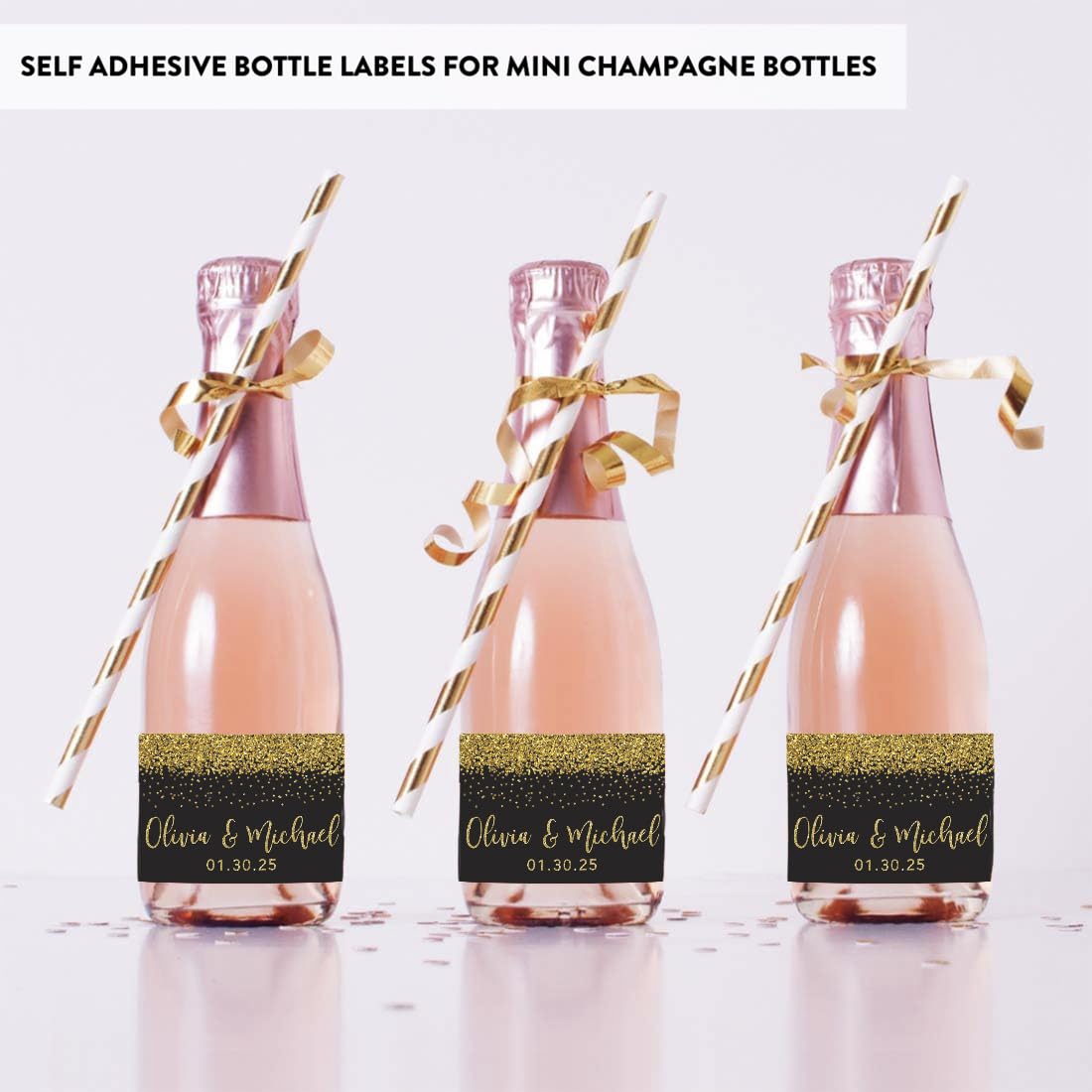 Personalized Mini Champagne