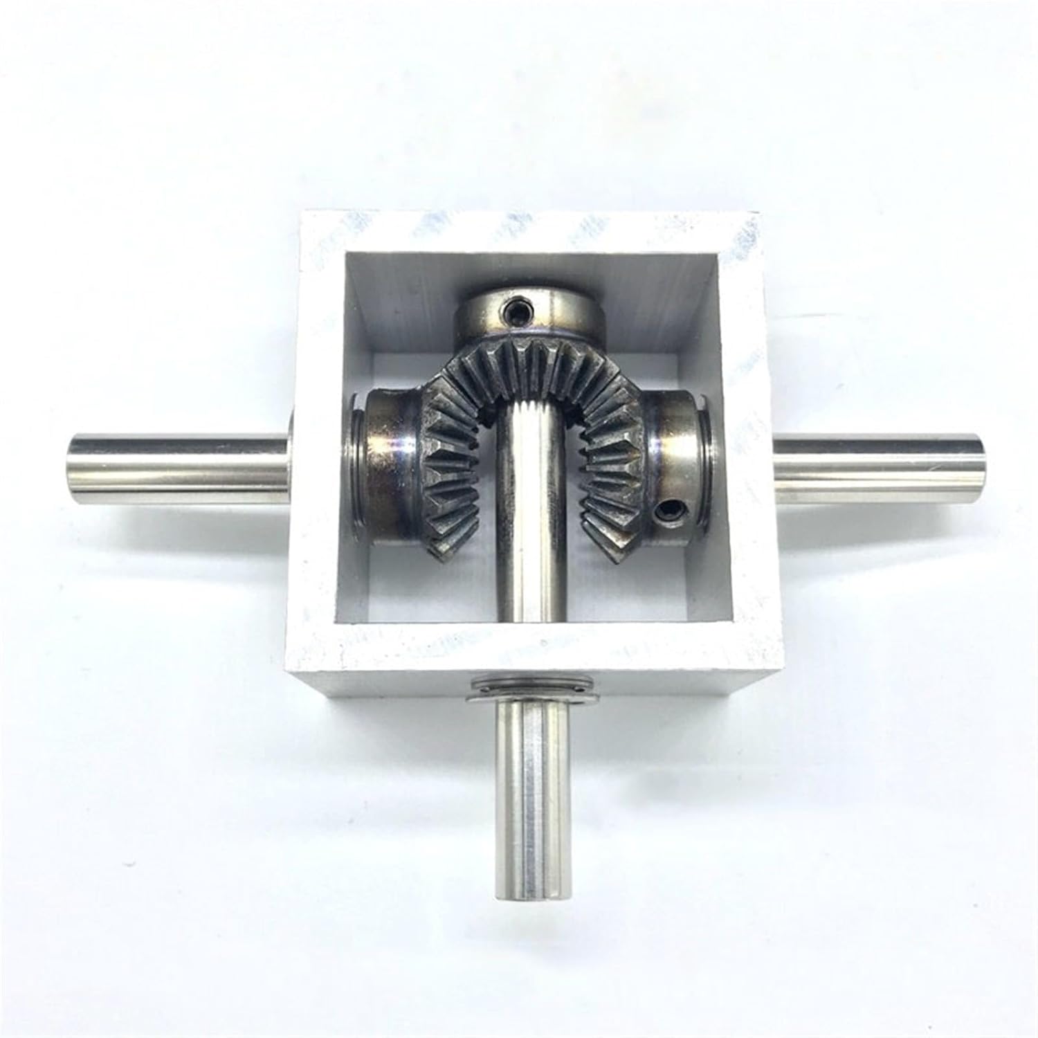 Getriebewinkel 1 STÜCKE 1: 1 Winkelgetriebe Kegelradgetriebe 90-Grad ...