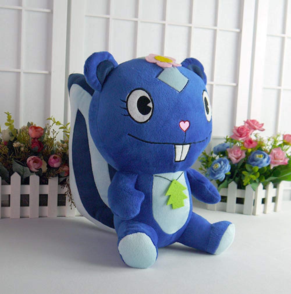 Buy JKLI Happy Tree Friends HTF Petunia 12.5 Inches Anime Blue Stuffed ...