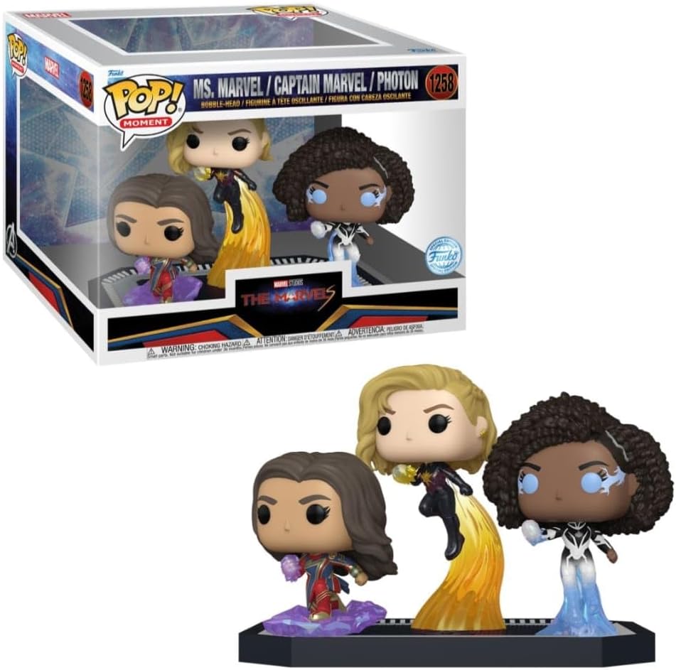 Amazon.com: Pop! Moments: The Marvels (Target Exclusive) : Toys & Games
