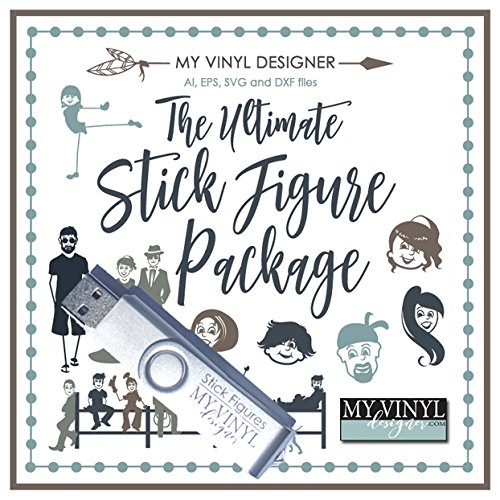 Buy My Vinyl Designer The Ultimate Stick Figure Collection USB Vector ...