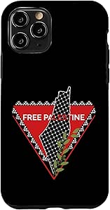 Amazon.com: iPhone 11 Pro Free Palestine Gaza Palestinian Keffiyeh ...