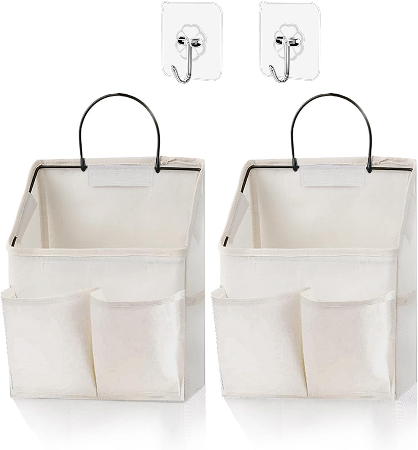 Amazon.com: DRON TOOON Fabric Wall Hanging Storage Caddy Bag Over the ...