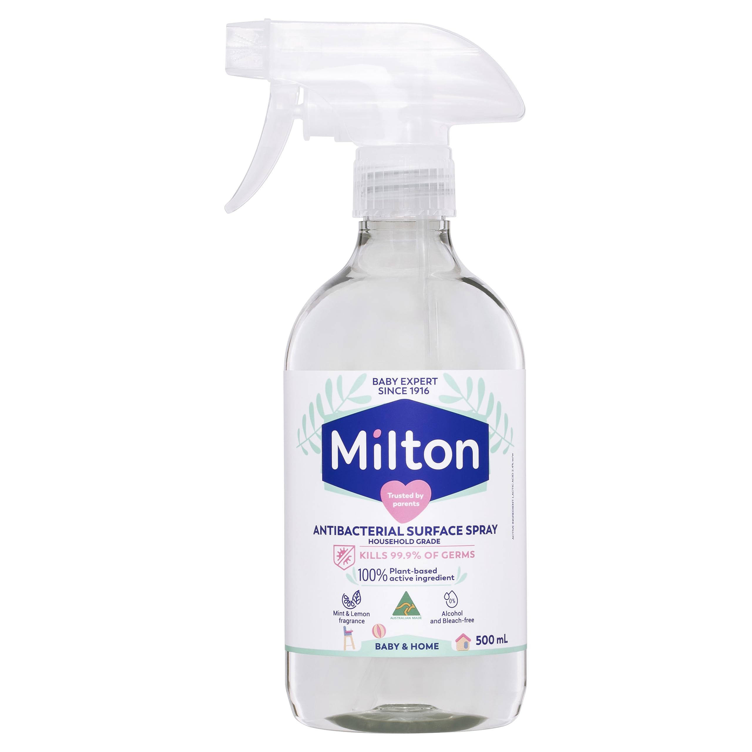 Milton Antibacterial Surface Spray | Household Grade Disinfectant ...