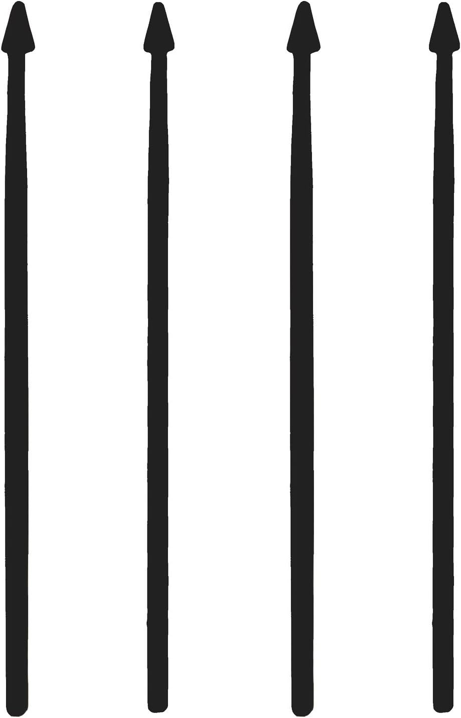 Amazon.com | Black Arrow Picks, 250 Plastic Cocktail & Food Toothpicks ...