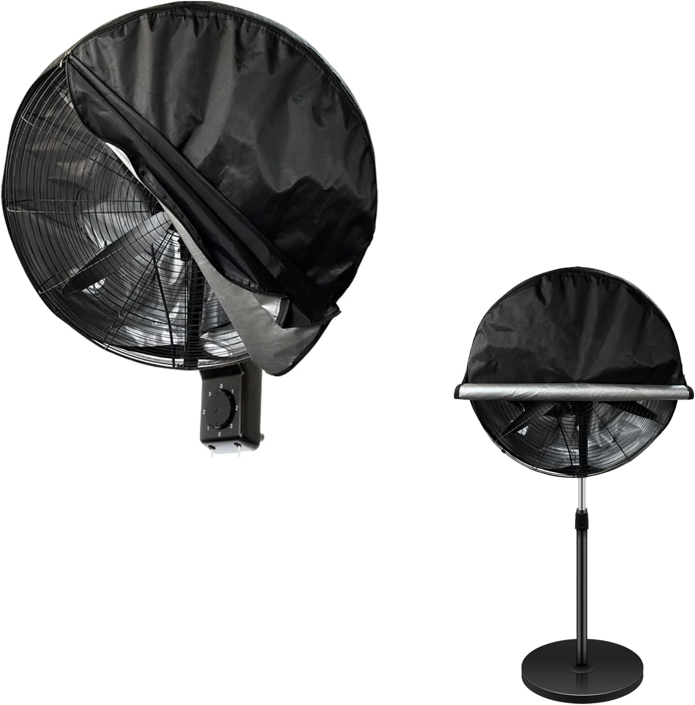 Amazon.com : LSongSKY Industrial Wall Mount Fan Cover 2 Pack,600D ...