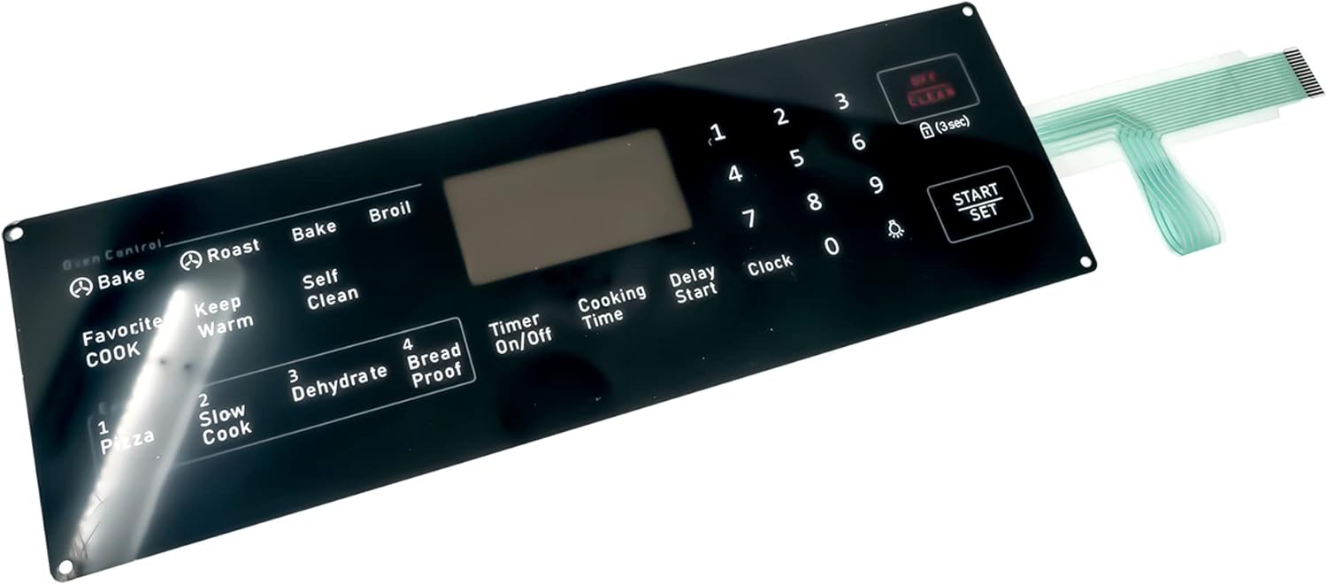 Amazon.com: EvertechPRO Appliance Membrane Switch Replacement for ...
