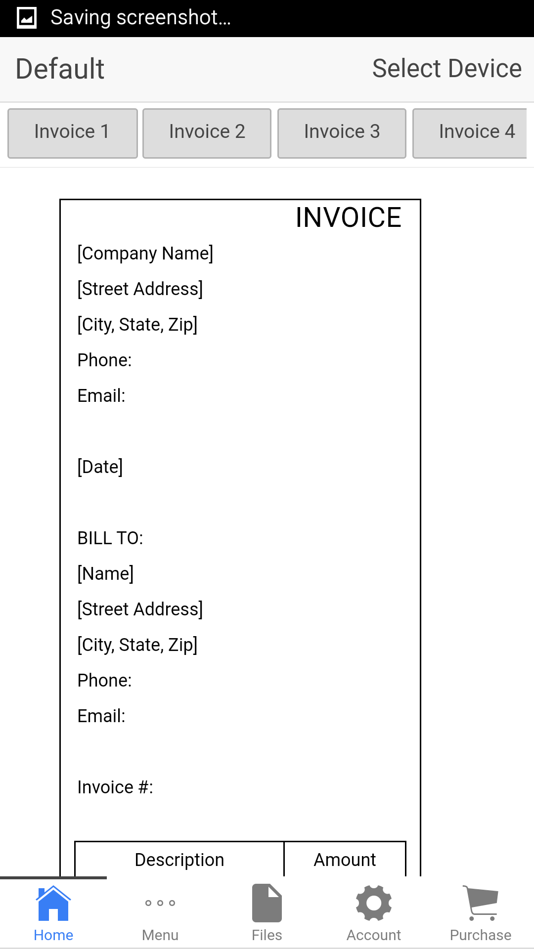 Retail Invoice:Amazon.com.br:Appstore for Android