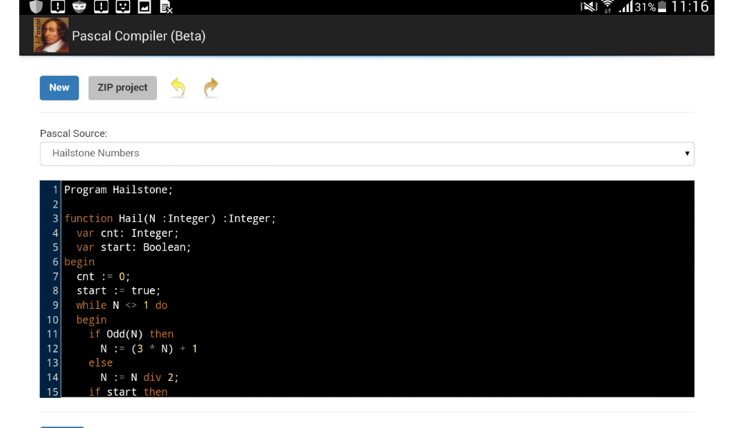 J-Pascal Compiler (Beta) - Application sur Amazon Appstore