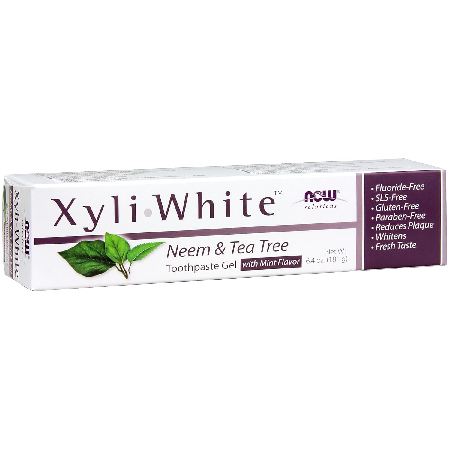 Amazon.com: NOW Foods Solutions, Xyliwhite™ Toothpaste Gel, Neem and ...