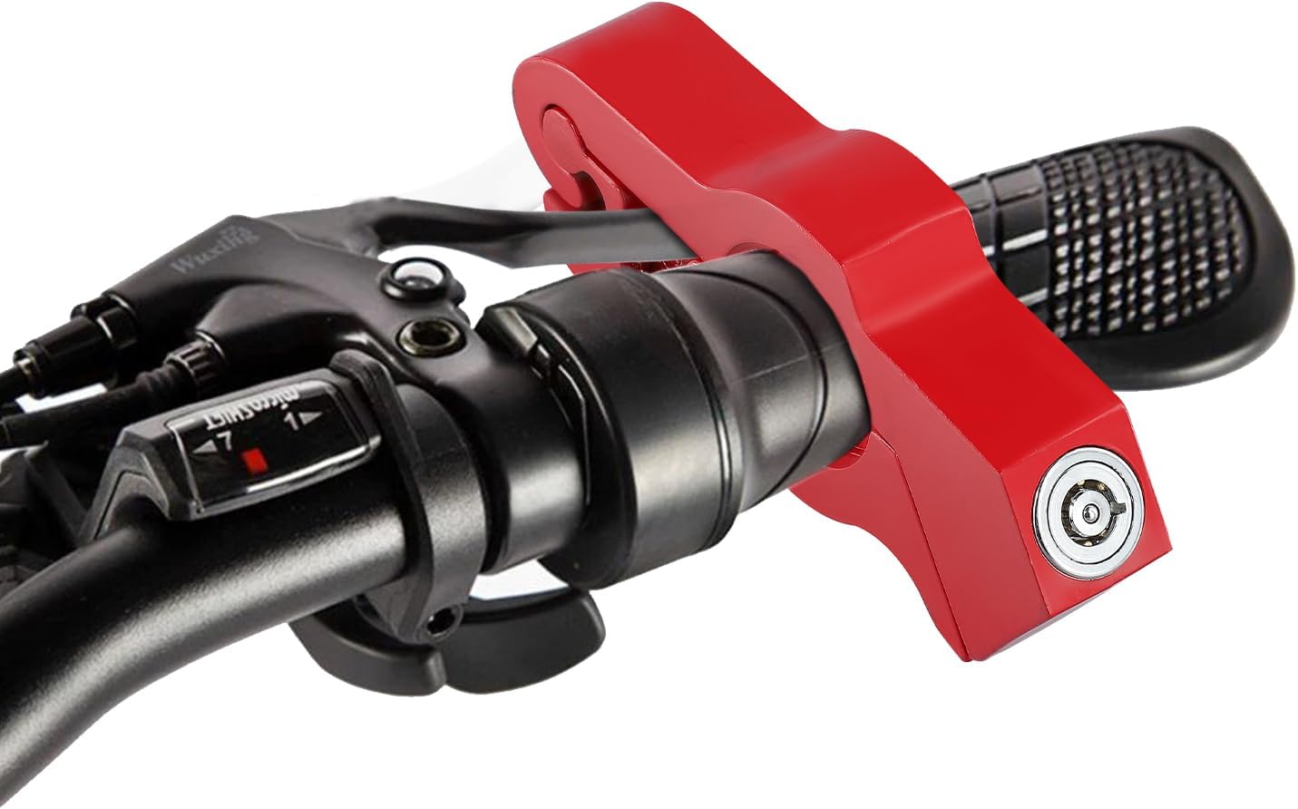 Motorcycle Handlebar Lock, Security Lock Anti Theft Grip Lock ...