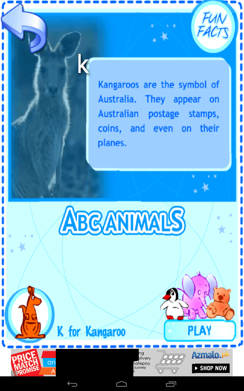 Learn ABC and About Animals - App on Amazon Appstore