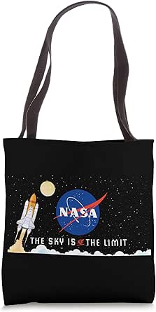 Amazon.com: NASA Space Shuttle famous logo Tote Bag : Clothing, Shoes ...
