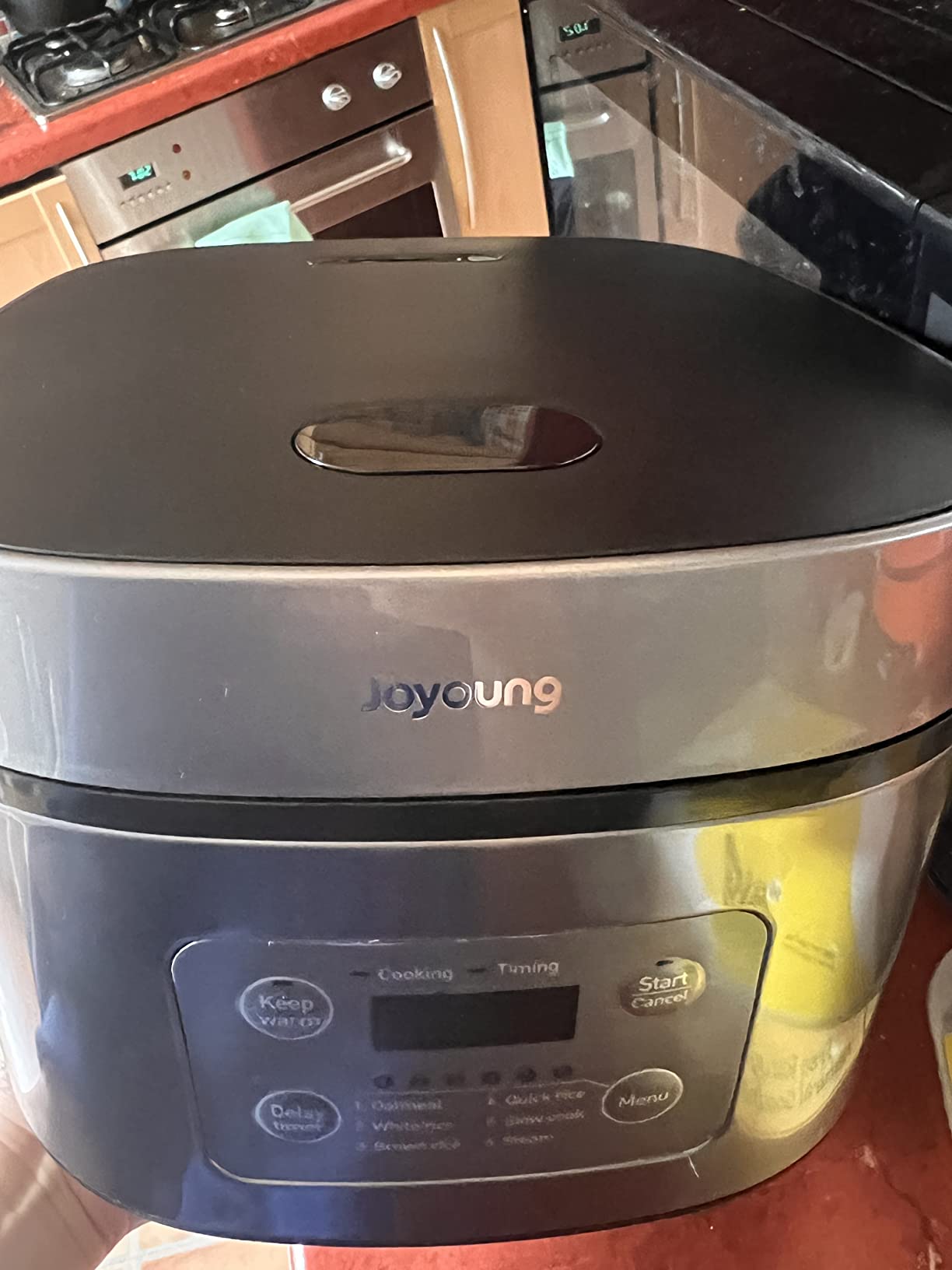 JOYOUNG Rice Cooker Steamer 4L 8 Cups 860W Multi Cooker Non-Stick Mini ...