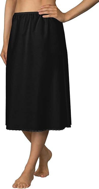 Shadowline Women's 4711630 30 Inch Flare Half Slip at Amazon Women’s ...
