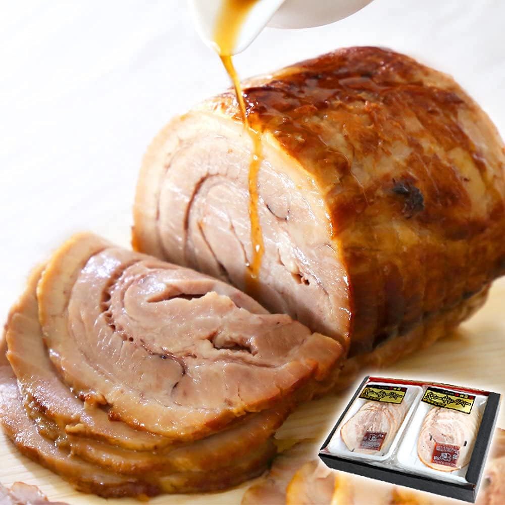 Amazon.co.jp: リムテー 人気 グルメ ギフト 直火炙り チャーシュー 480g(80g×6P) スライスタイプ 96時間漬け込み 国産 豚肉 肉 焼豚 おつまみ トッピング ...