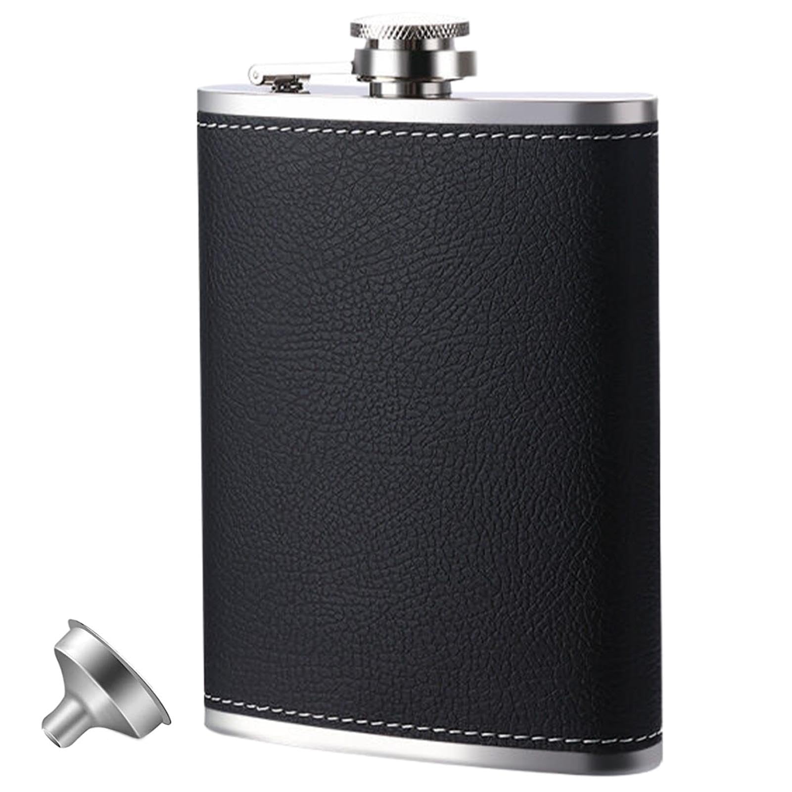 Hip Flask 8Oz, Hip Flasks for Men, Portable Alcohol Flask, Stainless ...