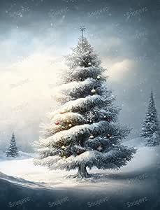 Amazon.com: Winter Christmas Tree Jigsaw Puzzle - 1000 Piece Adult ...