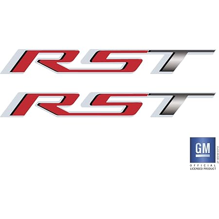 Amazon.com: EmblemsPlus 2019 2020 2021 2022 Chevy Silverado RST Bedside ...