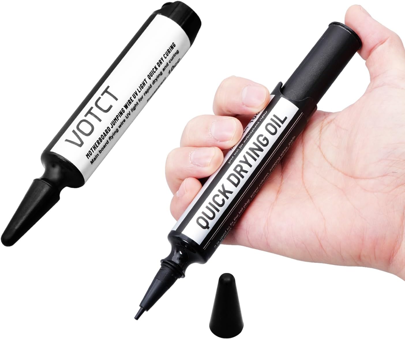 VOTCT Soldering Mask Ink, 2 PCS Solder Mask Ink UV Light for PBC BGA ...