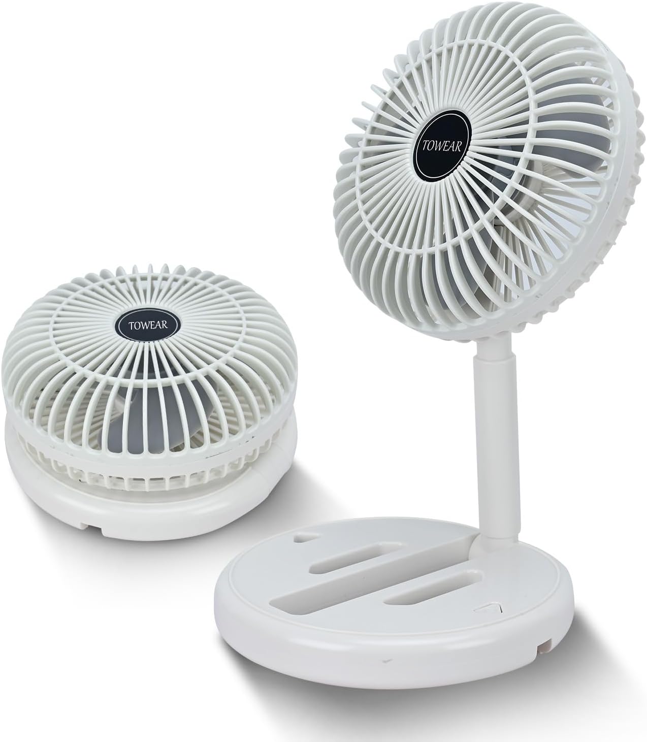 VonHaus Desk Fan 6" – Portable, Lightweight, Cordless, USB Rechargeable ...