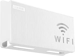 Wireless Router Wifi Storage Box,Wall Hanging Plug Board Bracket Cable ...