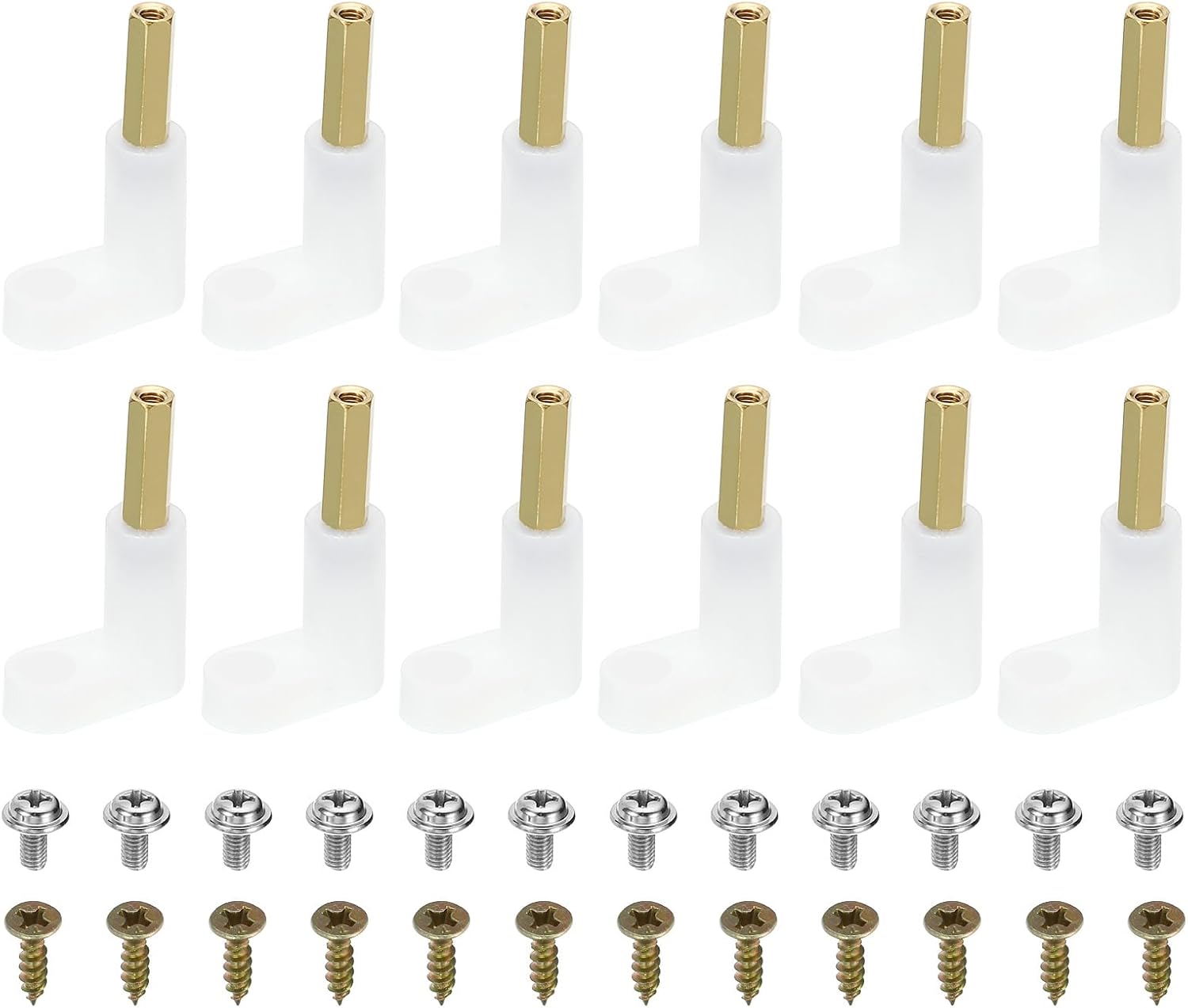 PATIKIL 35mm L Type PCB Spacer Kit, 12Pack PCB Insulated Board ...