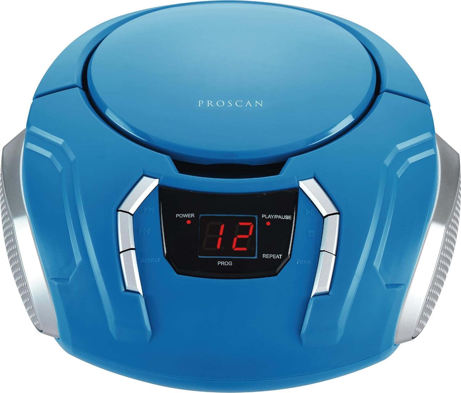 Amazon.com: PROSCAN ELITE Portable CD Player Boombox with AM/FM Radio ...