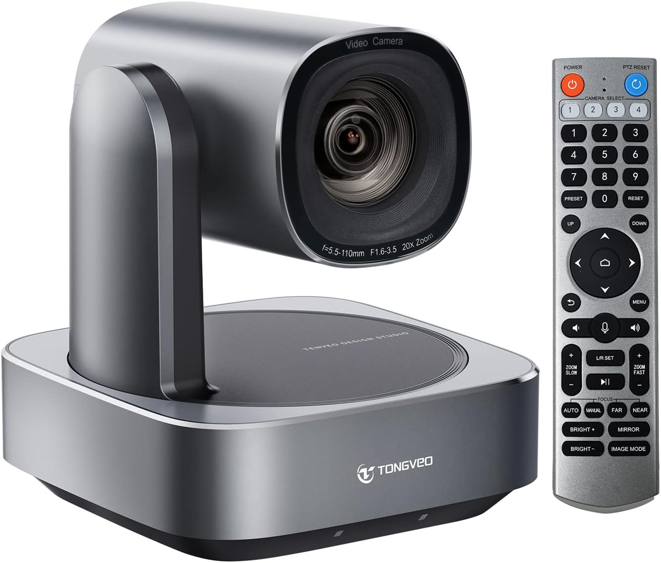 OBSBOT Tail Air 4K Webcam Streaming mit NDI, KI-Tracking PTZ Camera, AI ...