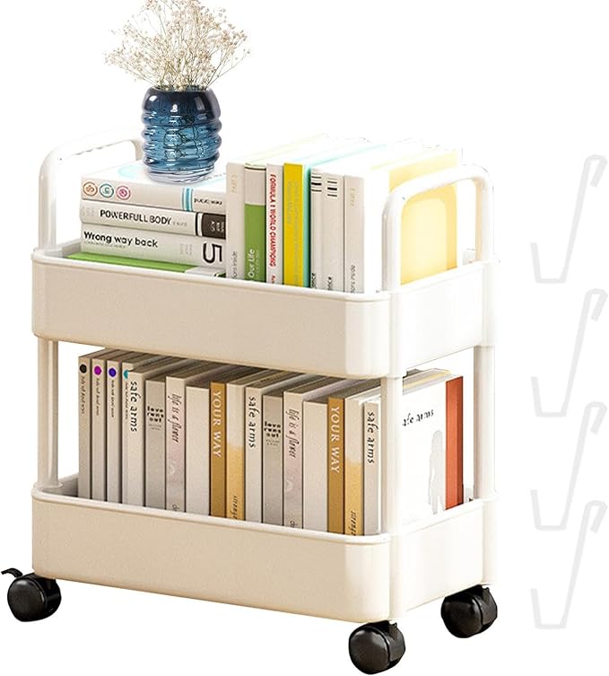 2 Tier Book Rack Storage Bookshelf,kids bookshelf kids bookcase kids ...