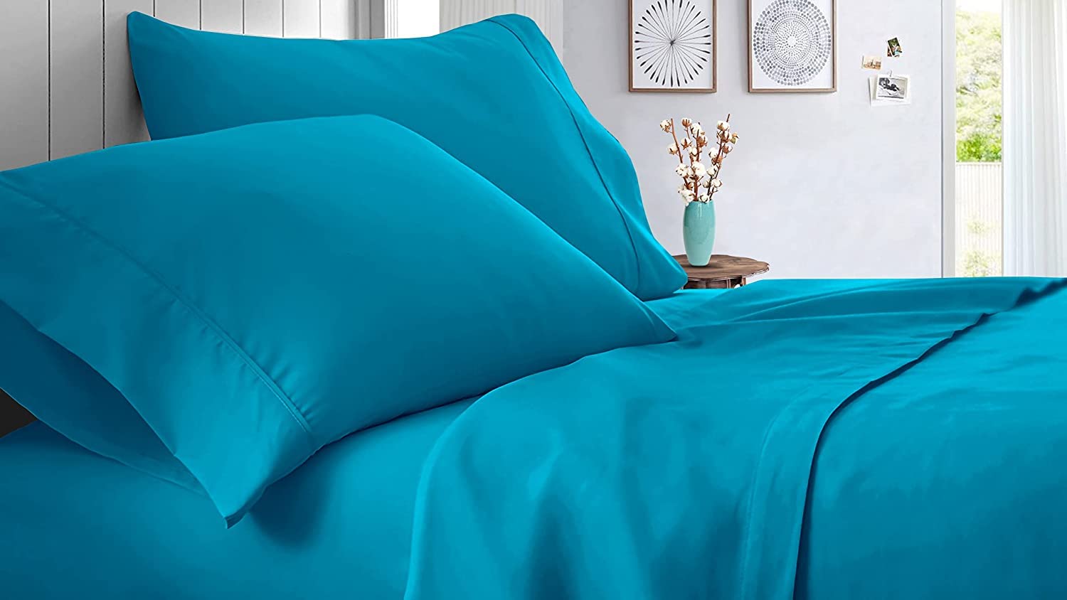 Turquoise Full Size Sheets Regal Affair Flat Sheet Turquoise