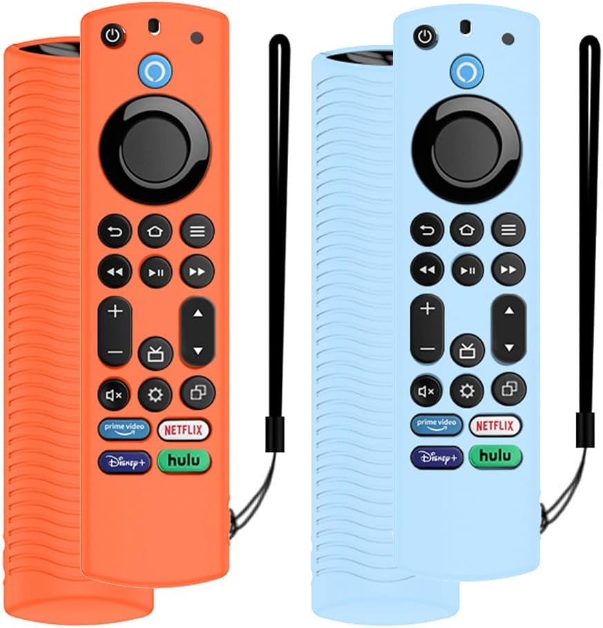 Amazon.com: Pinowu Silicone Remote Case (2pcs) for Fire TV Stick 4K Max ...