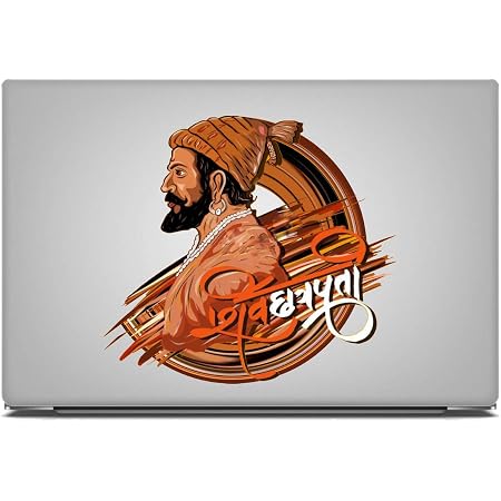 DivineDesigns™ Shivaji Chatrapati Laptop Stickers 15.6 inch - Stickers ...