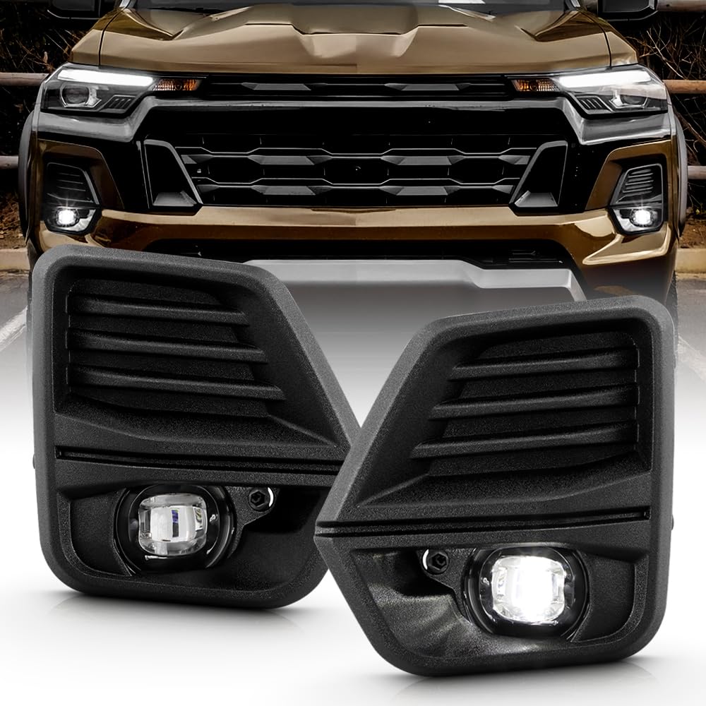 Snapklik.com : For 2023 2024 2025 Chevy Colorado LED Bumper Fog Lights ...