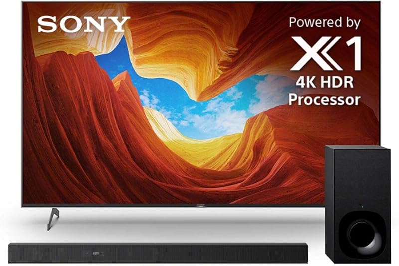 Sony X900H 65 Inch TV: 4K Ultra HD Smart LED TV with HDR and Alexa ...