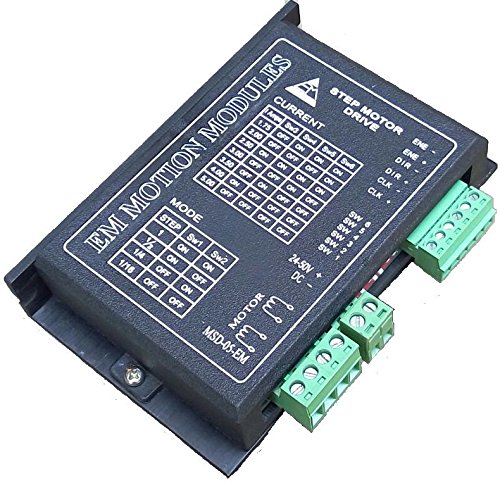 EM Motion Modules Stepper Motor Driver (5A, 24-48 DC Volt, Nema 17, 23 ...