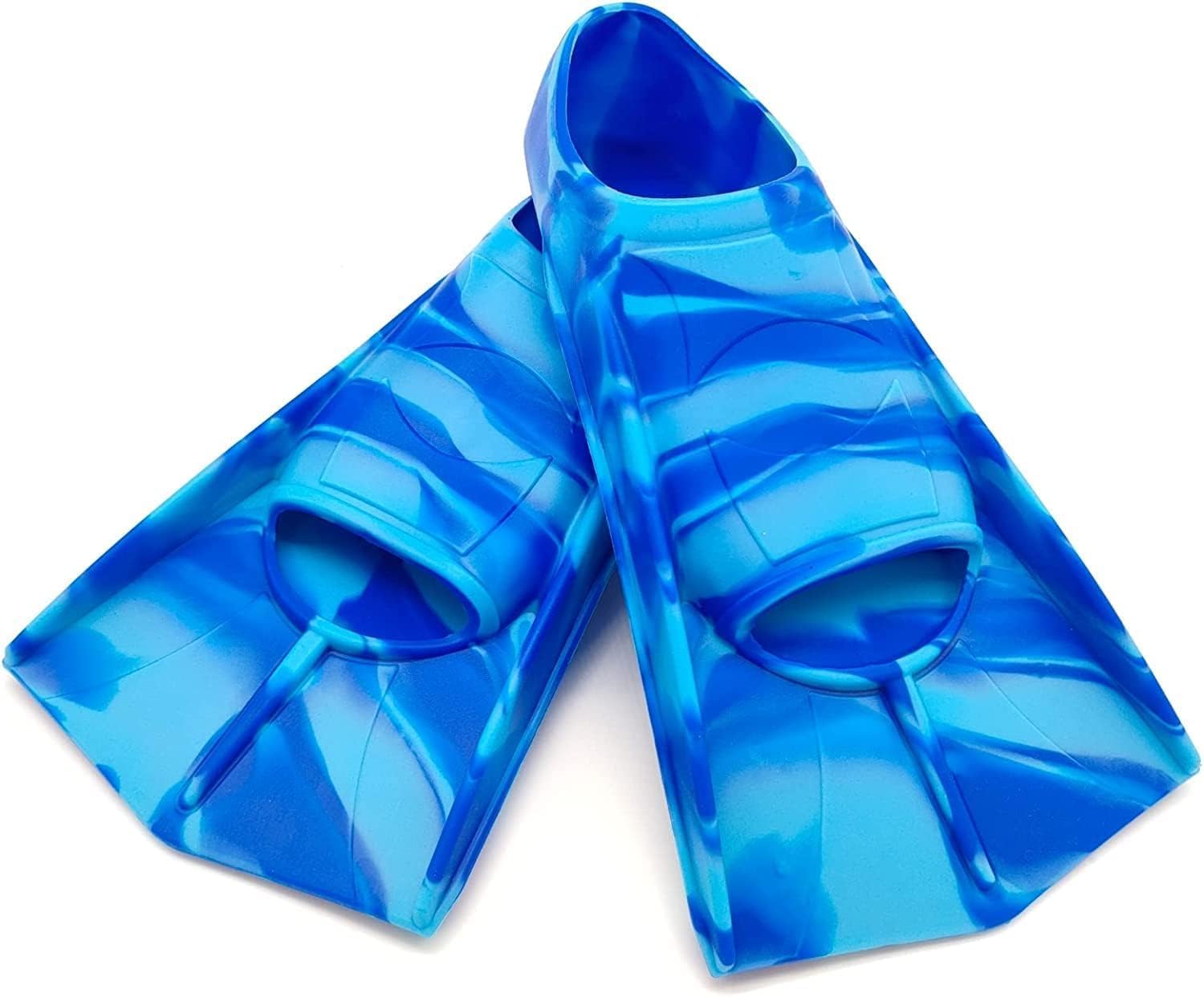 YHRY Swimming Training Fins, Comfortable Silicone Swim Fin, Increase ...