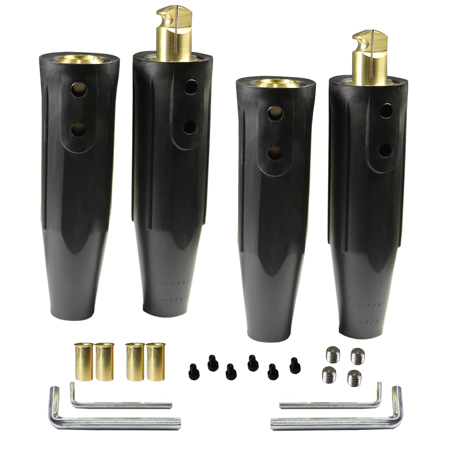 Welding Lead Connectors, 2 Pack LC-40 Quick Twist-Lock Welding Cable ...