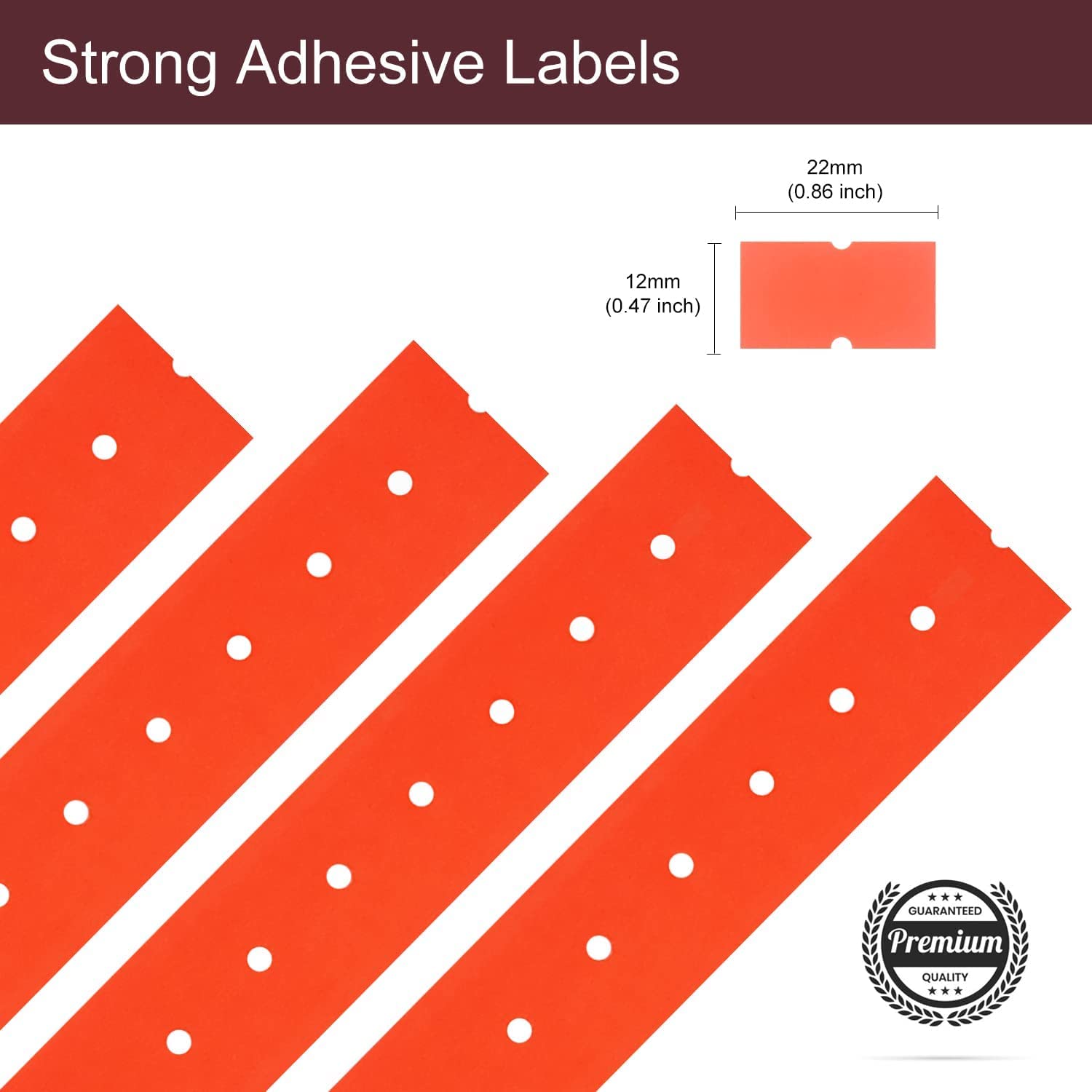 Snapklik.com : 1 Line 5,000 Green + 5,000 Red Blank Labels For Price ...