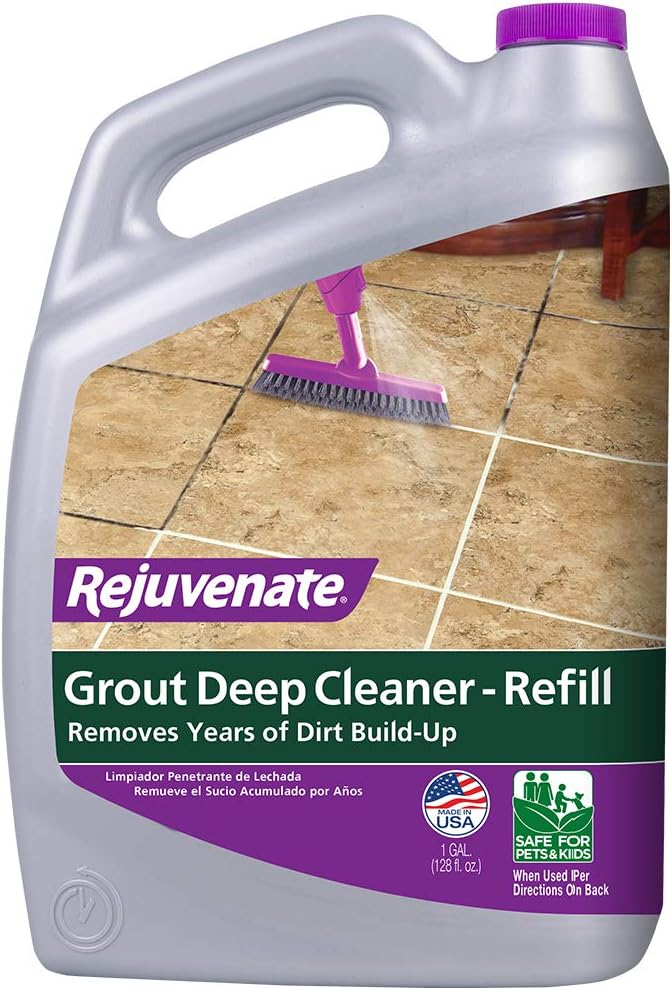 Amazon.com: Rejuvenate Grout Deep Cleaner Cleaning Formula Instantly ...