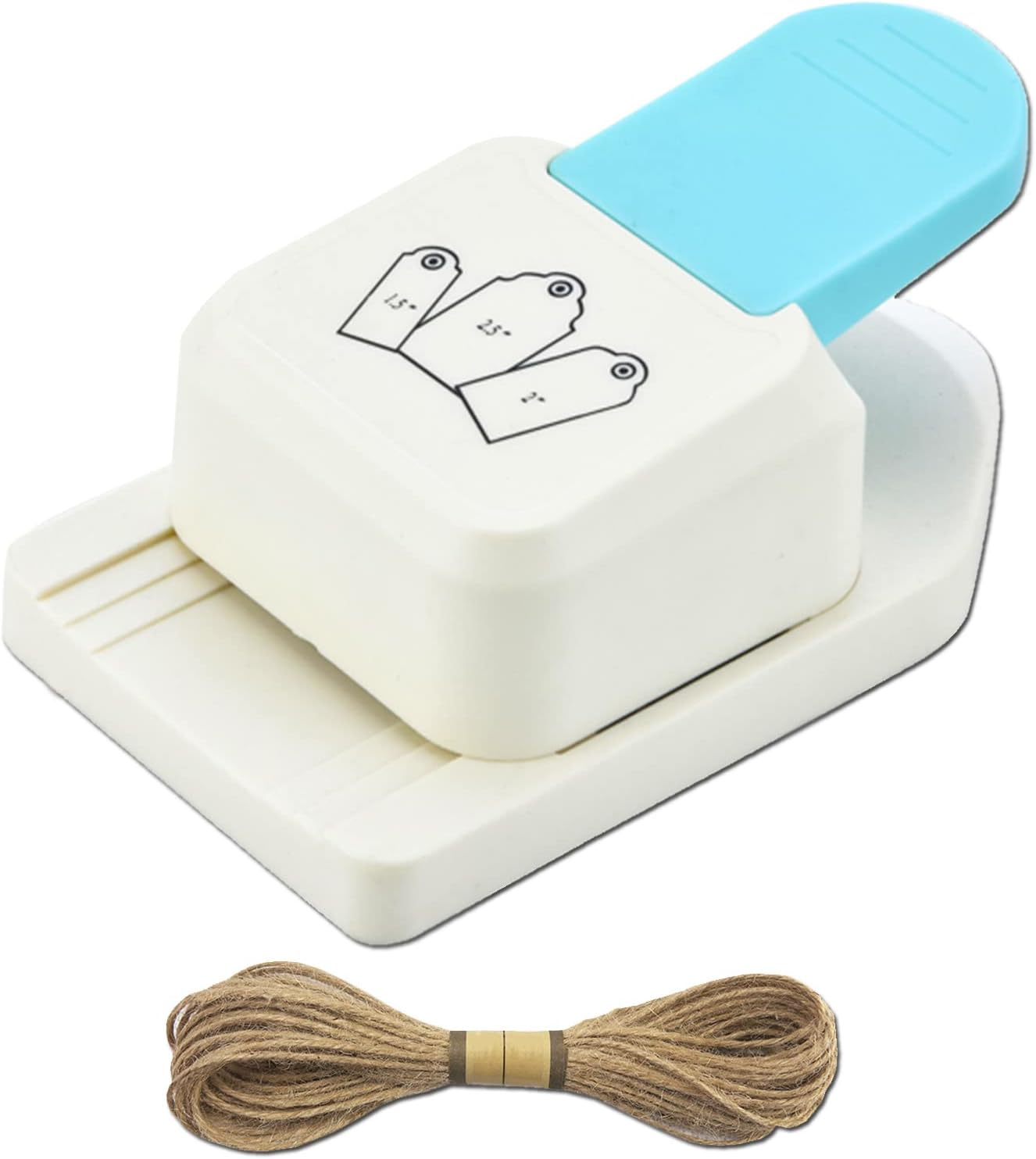 Vaessen Creative Craft Paper Punch Label Motive Puncher, Multi-Colour ...