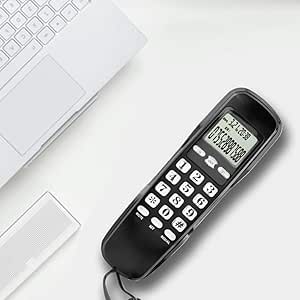 Amazon | KX-T888CID電話 デジタル電話機 迷惑電話対策機能搭載 ホームオフィス使用可 (黒) | Cuifati | 電話機本体