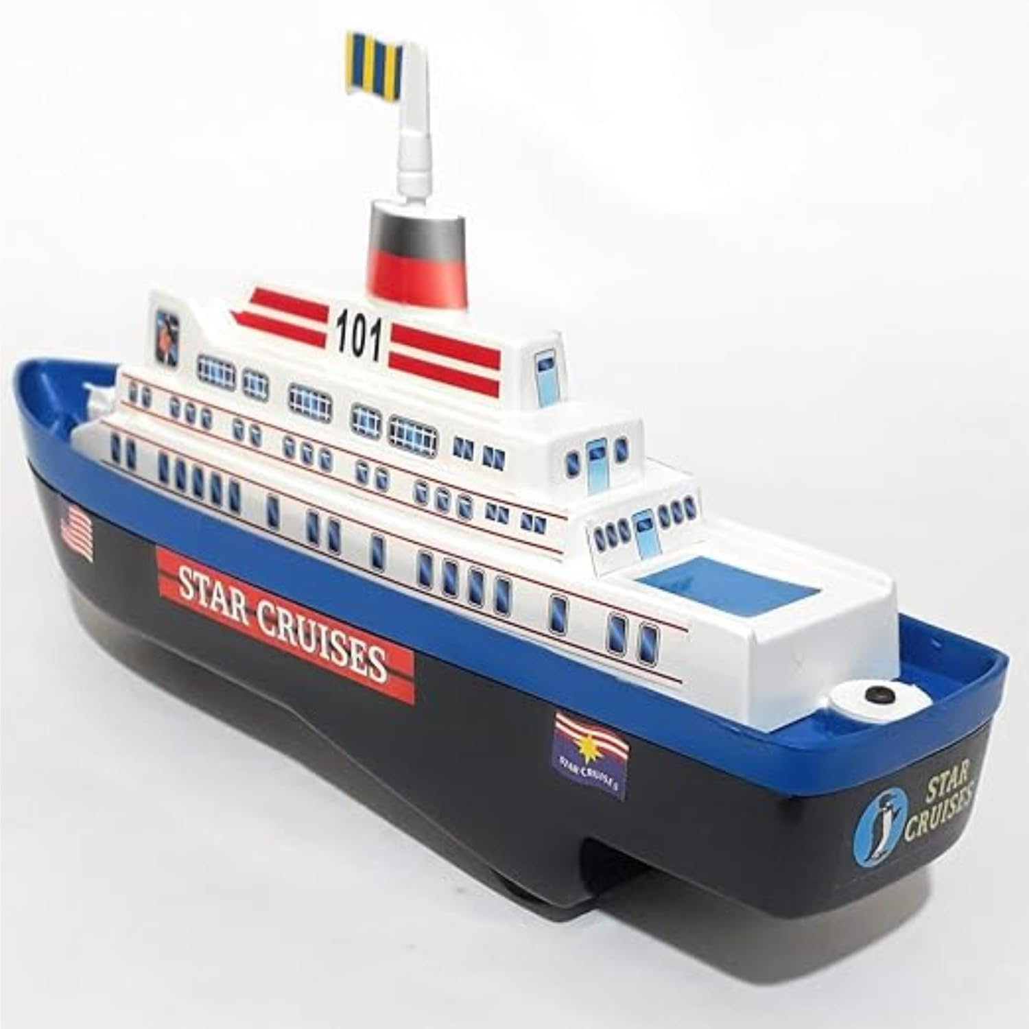 JAPSI Go Star Cruise Ship Replica | Pull Back Toy | Water Boat | Toys ...